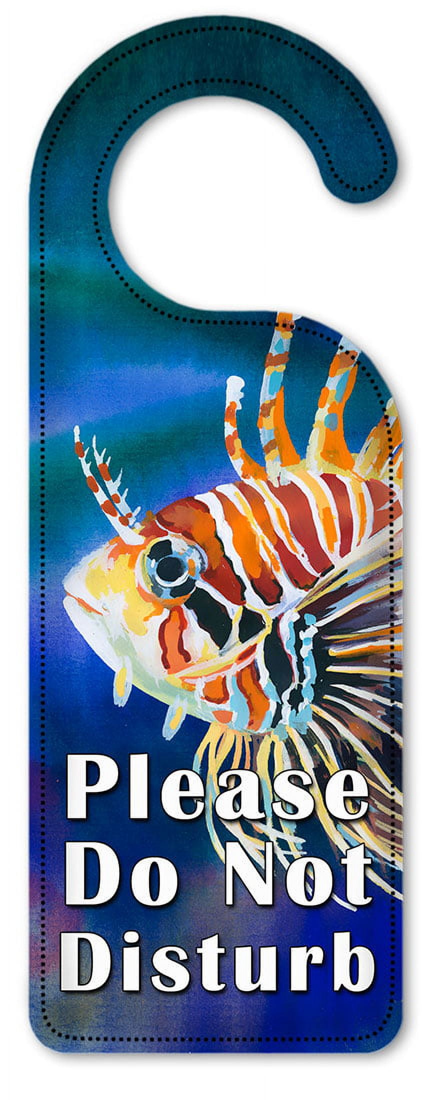 Do Not Disturb Door Knob Hanger Sign - Clown Fish - Walmart.com