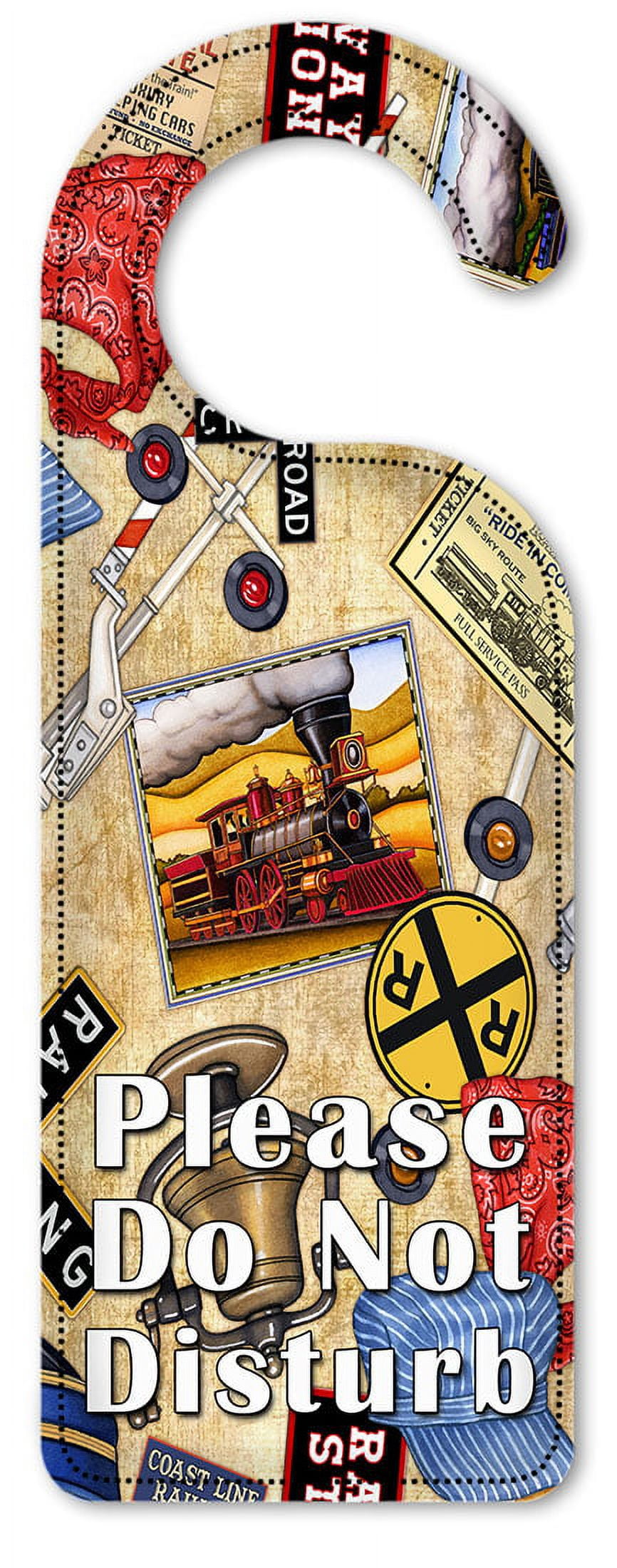 Do Not Disturb Door Knob Hanger Sign - Engineer Hats (tan) - Image by ...