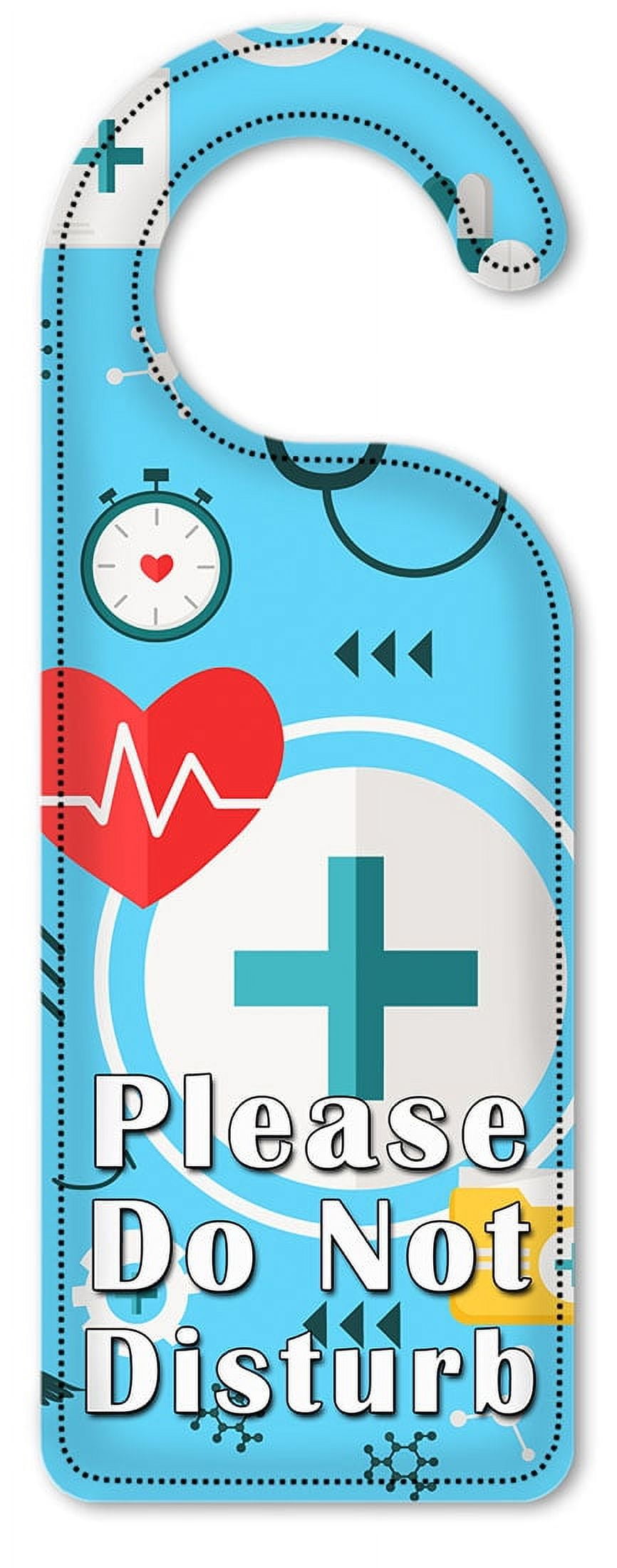 Do Not Disturb Door Knob Hanger Sign - Medical Supplies - Walmart.com