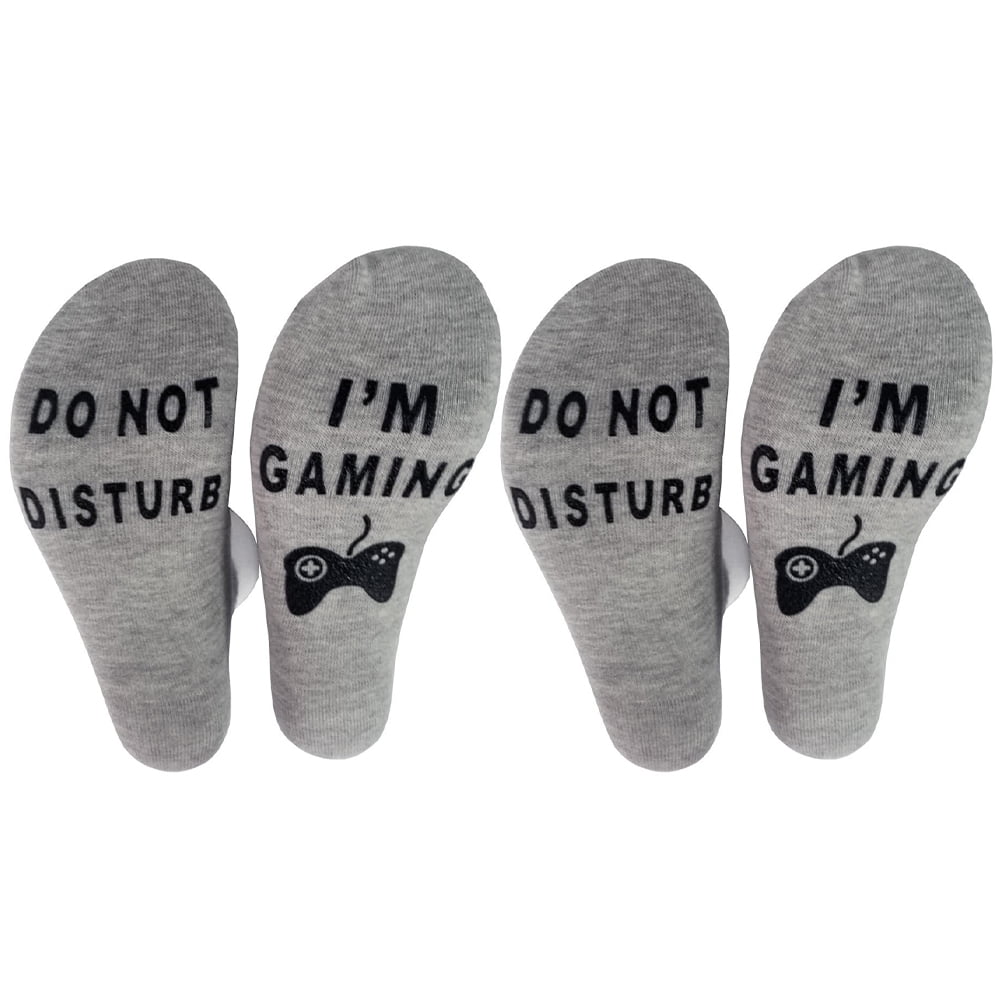 Do Not Disturb Gaming Socks, Gamer Socks Funny Gifts for Teenage Boys ...