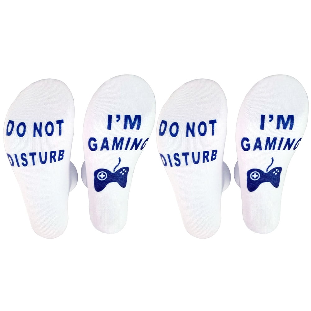 Do Not Disturb Gaming Socks, Gamer Socks Funny Gifts for Teenage Boys ...