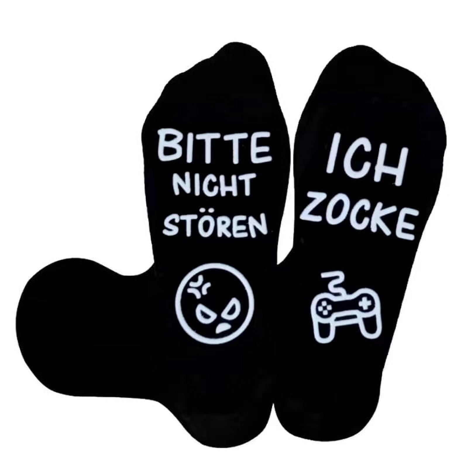 Do Not Disturb I'm Gaming Socks,Unisex Novelty Funny Sport anti-skid ...