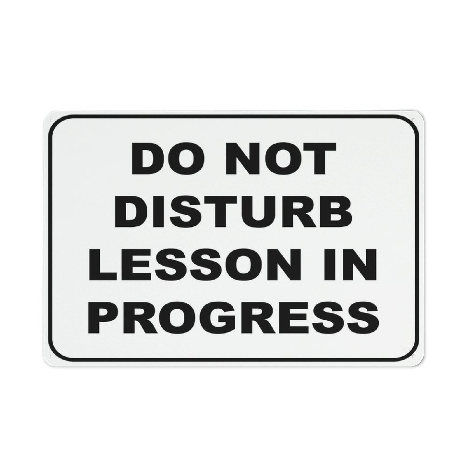Do Not Disturb Lesson In Progress Sign Signs Outdoor, Uv Printed ...
