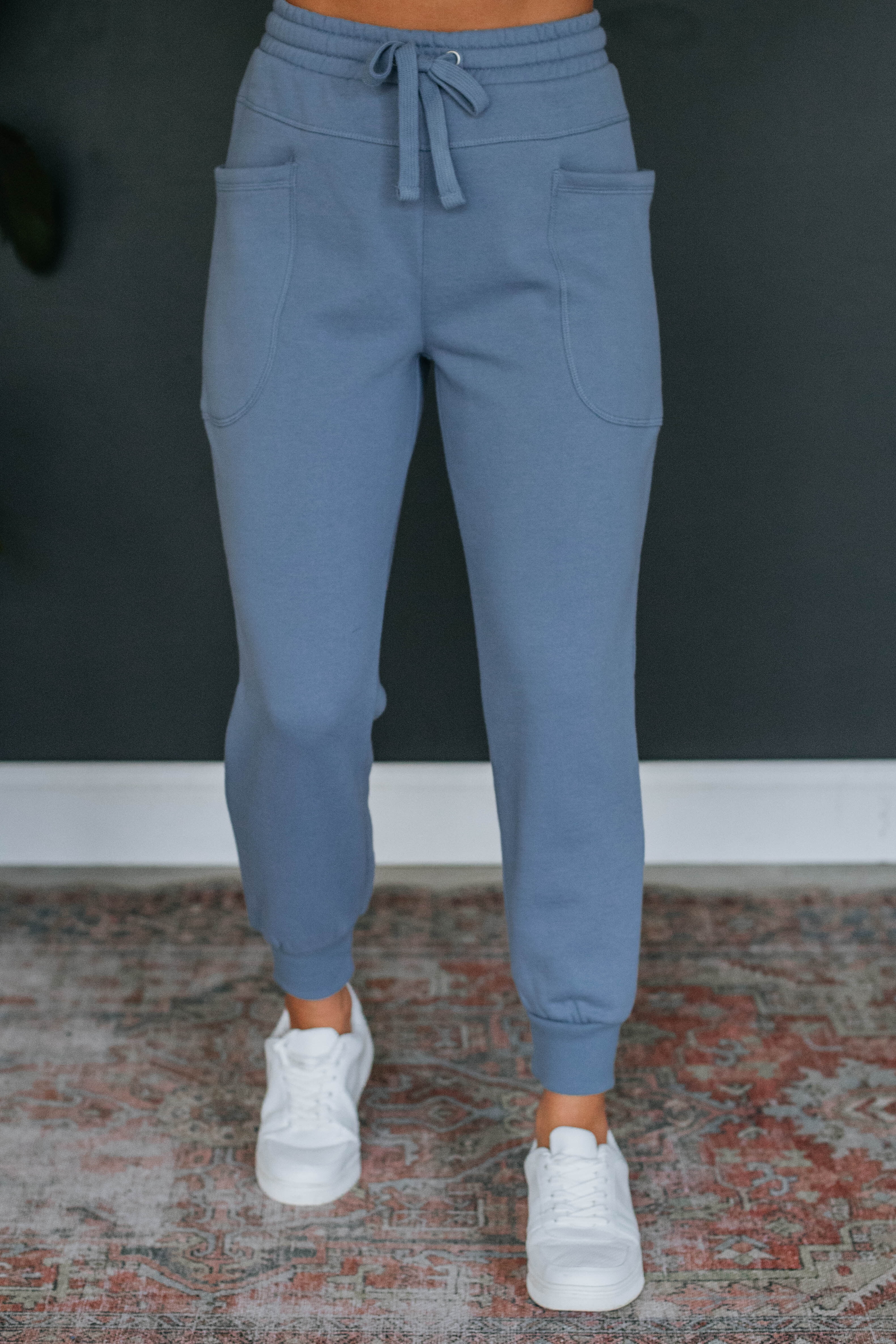 Do Not Disturb Lounge Joggers - Steel Blue - Walmart.com