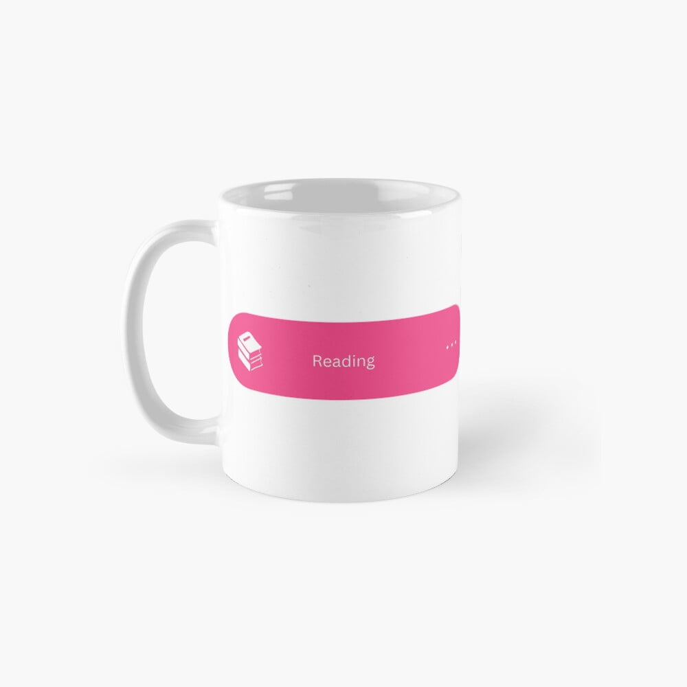 Do Not Disturb Reading Mode Pink Classic Mug - Walmart.com