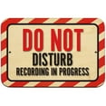 Do Not Disturb Recording In Progress Sign - Walmart.com