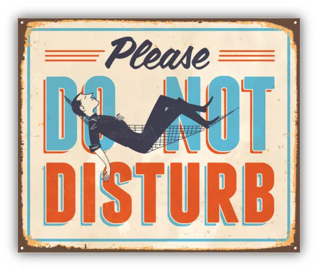 Do Not Disturb Retro Vintage Sticker Phone Decal Water Bottle Stickers ...