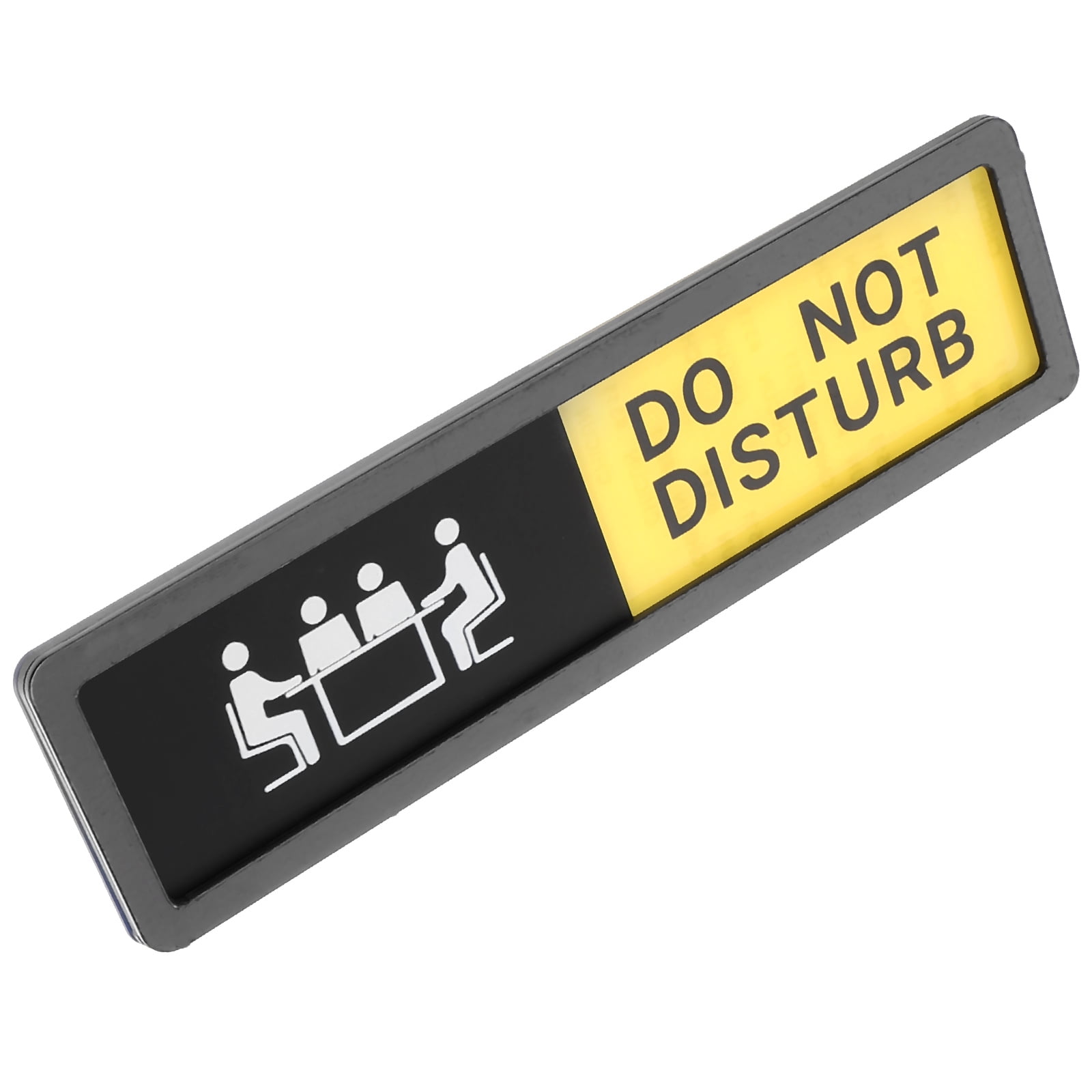 GOOHOCHY Privacy Slide Door Sign for Office Use Acrylic Material ...