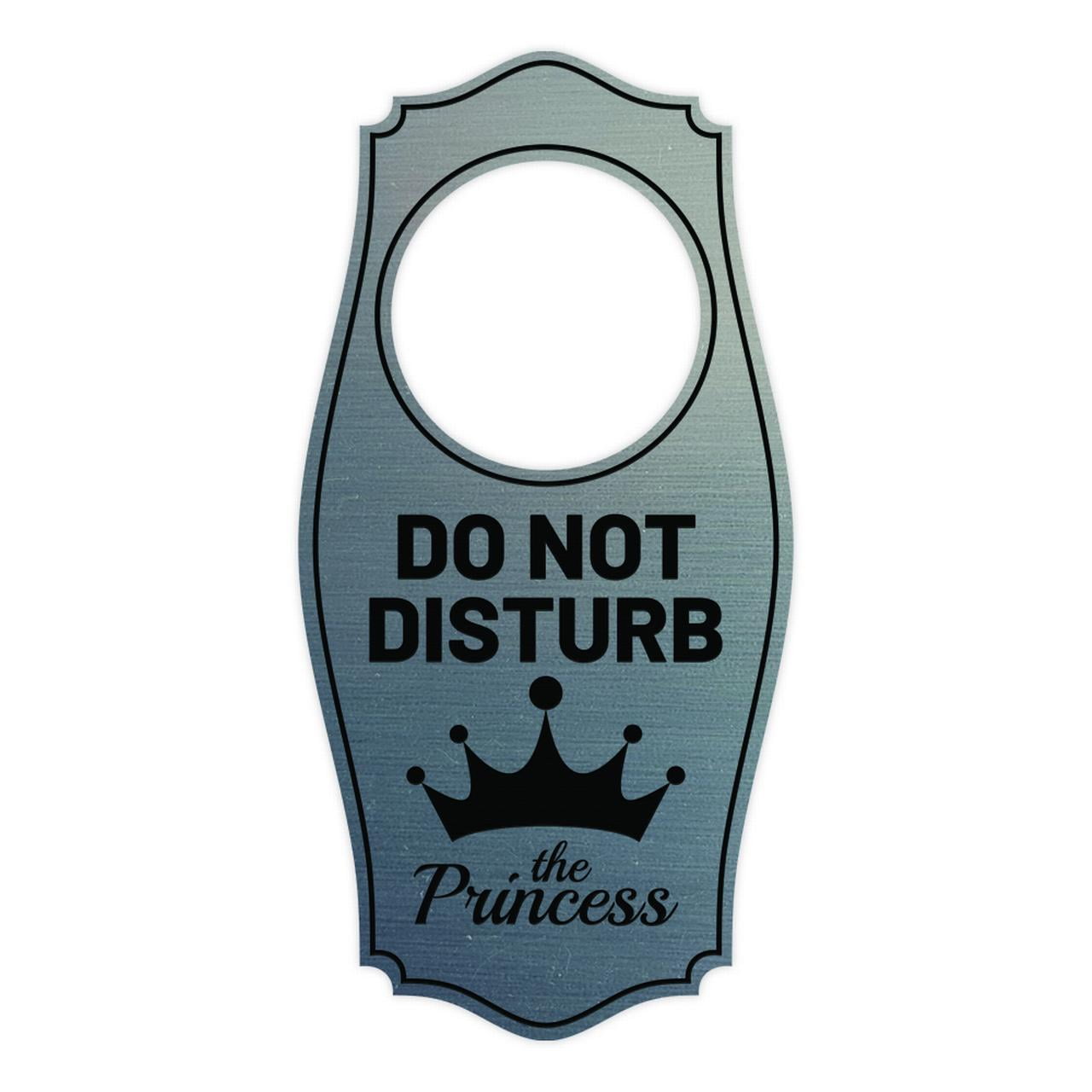 Do Not Disturb The Princess Door Hanger | House or Business Door Sign ...