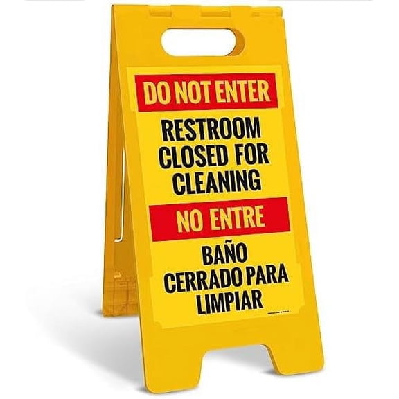 Restroom Closed Signs