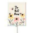 Do Not Mow Sign with Metal Stake 8 x 12 Inches No Mow May Yard Sign No ...