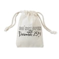 Do Not Open Until December 25th Christmas Holiday Favor Bags, 6-Pack ...