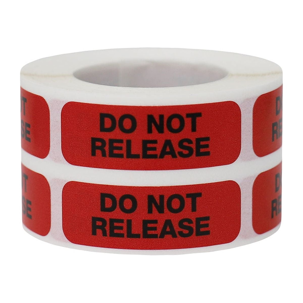 Do Not Release - Healthcare Warning Labels | 0.5 x 1.5" Rectangle - 500 ...