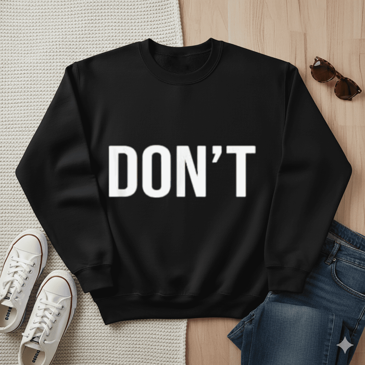 Do Not Trendy Minimal Simple Word Cool Modern Clean Typography ...