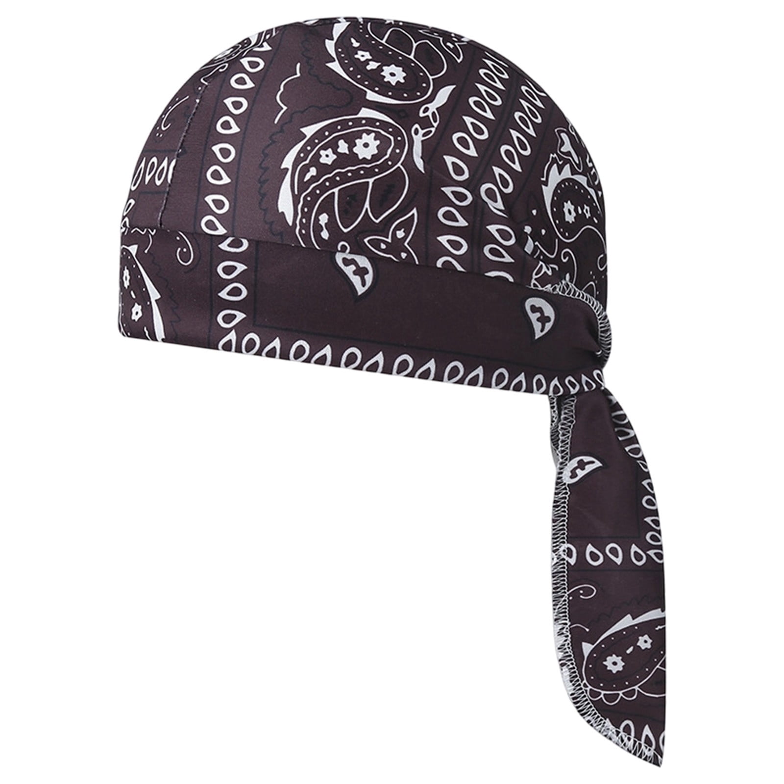 Do Rags for Men Women Skull Cap Durag Cashew Print Hat Beanie Head ...