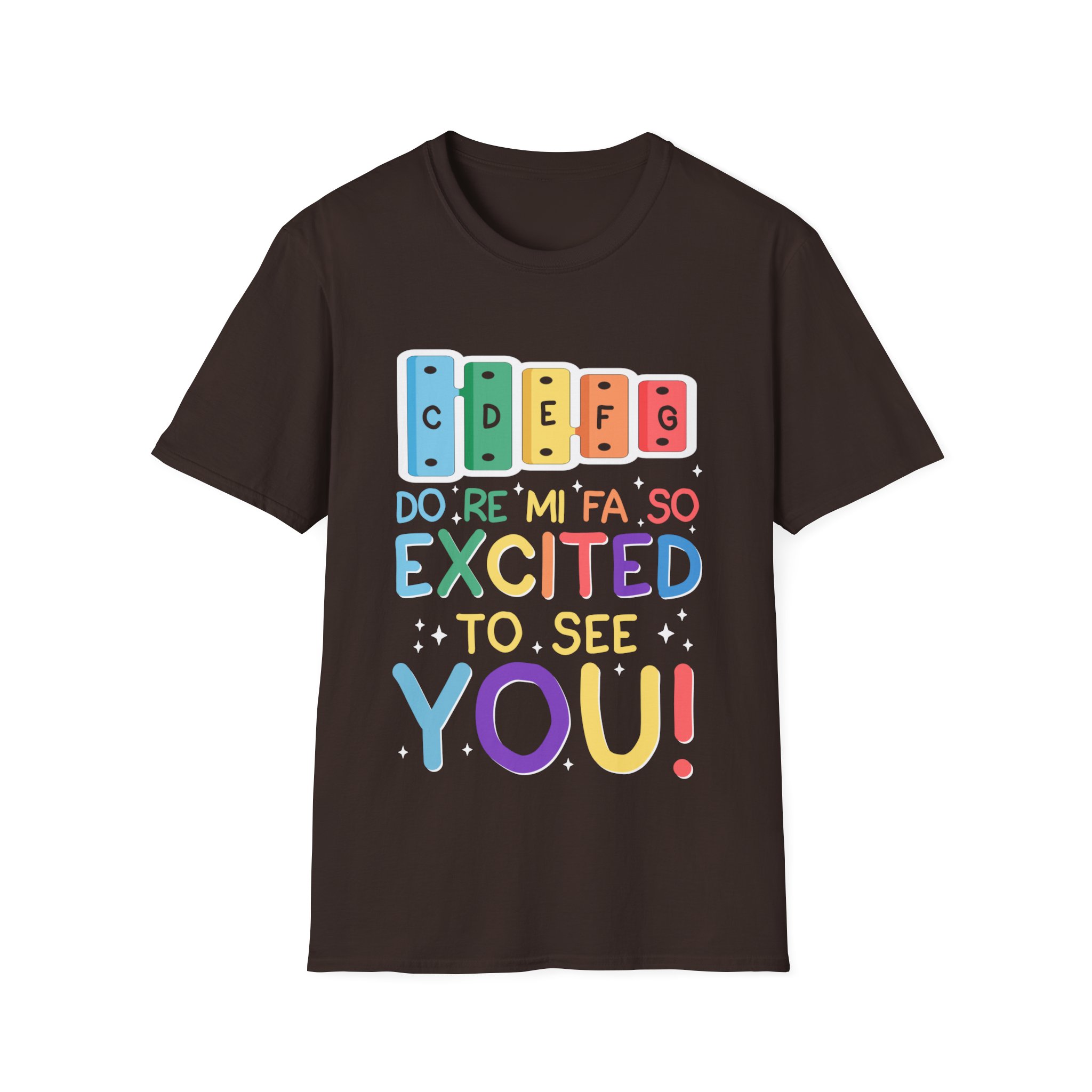 Do Re Mi Fa So Excited To See You Music Teacher Novelty - Walmart.com