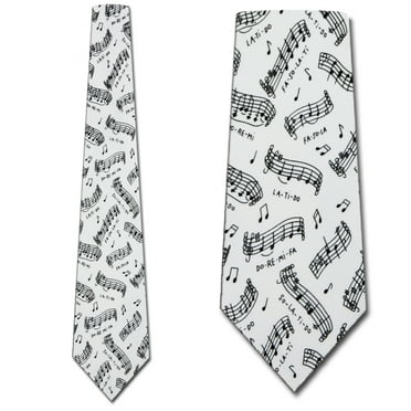 Musical Notes Necktie Mens Tie - Walmart.com