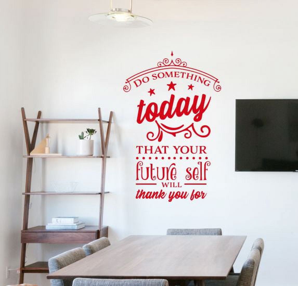 Do Something Today Future Self Will Thank You Wall Decal Quotes Sticker ...