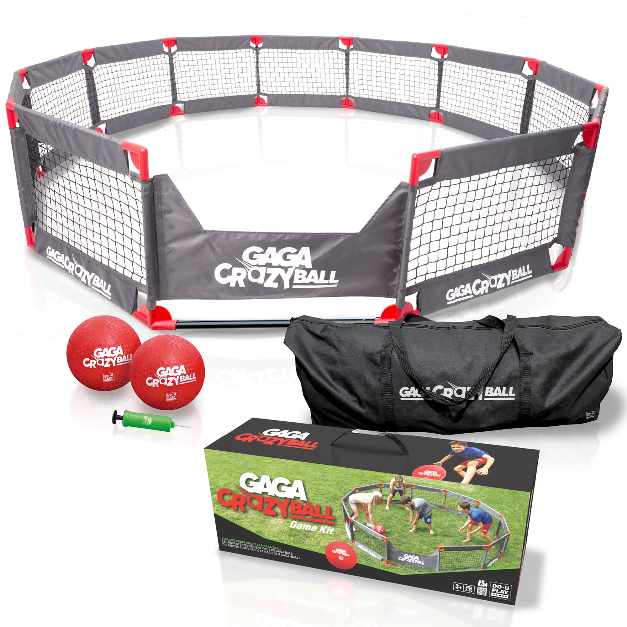 Do-U-Play: GAGA CrazyBall Game Kit - Steel Frame & Netting Ga-GA Pit ...