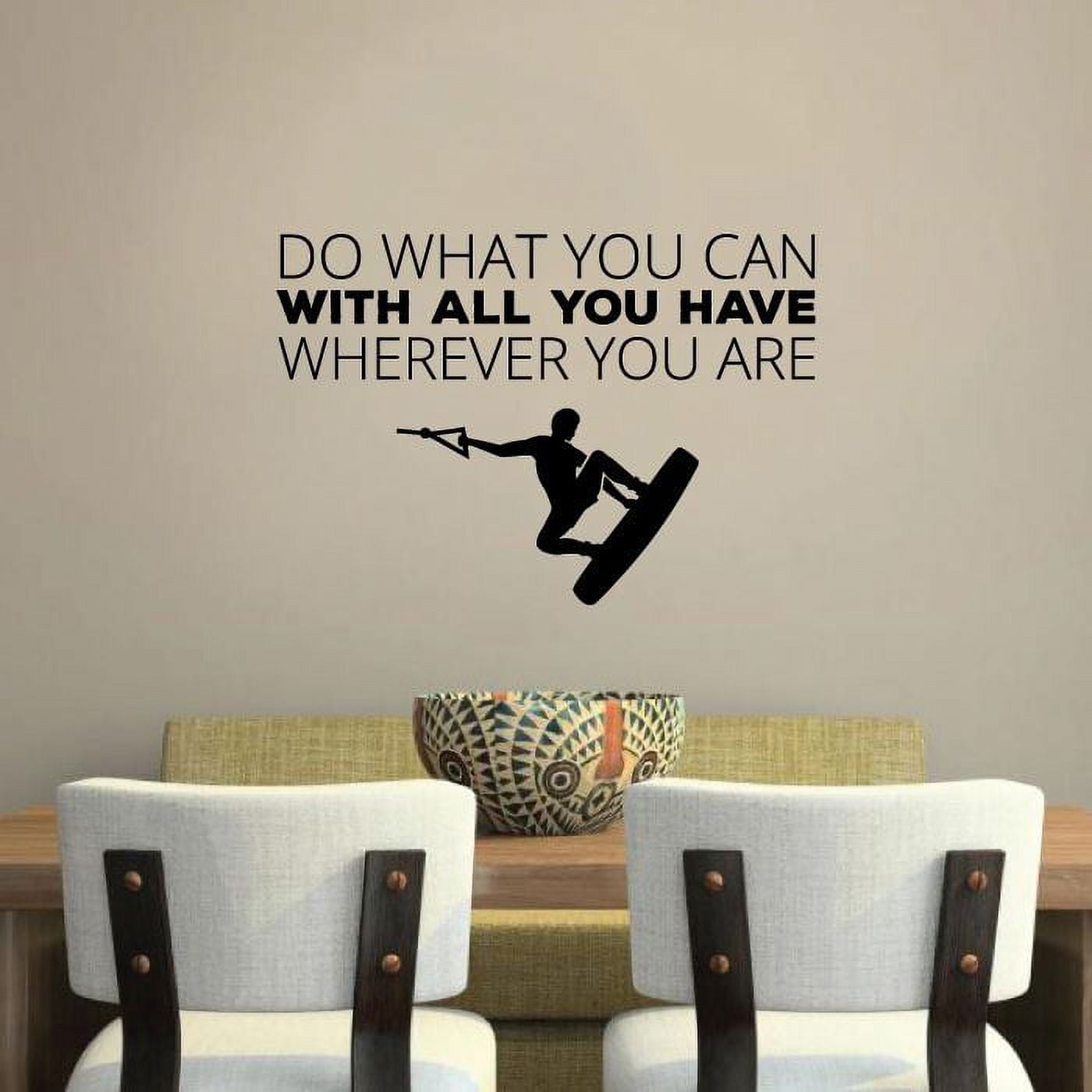 Do What You Can Wakeboarding Quote Wake Boarding Wakeboard Water Quotes ...