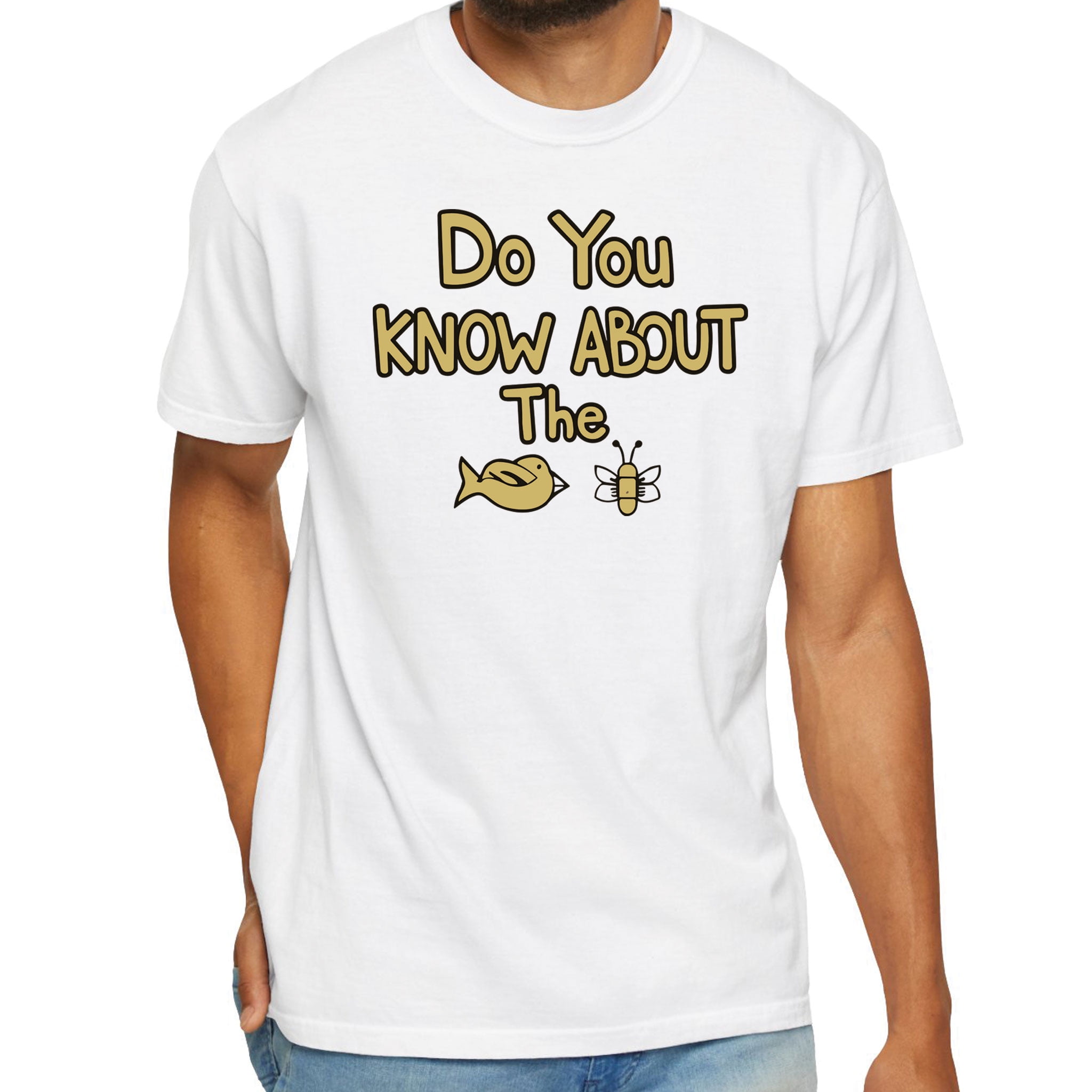 Do You Know About The Shirt – Funny Fish & Bee Meme Tee, Sam Cowell ...