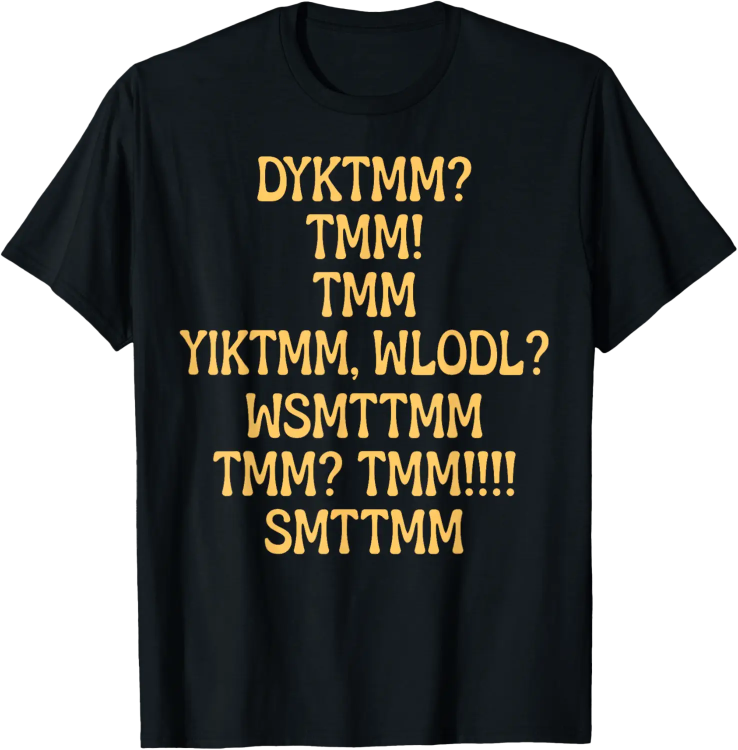 Do You Know The Muffin Man Dyktmm? Nostalgic Saying T-Shirt - Walmart.com