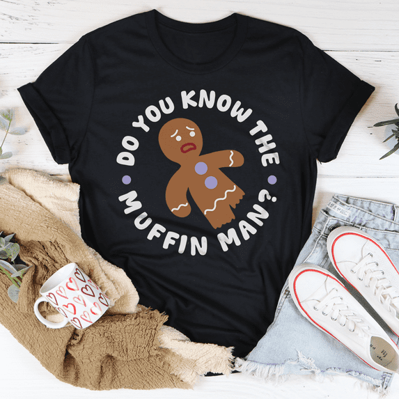 Do You Know The Muffin Man Tee Ash S Peachy Sunday T-Shirt - Walmart.com