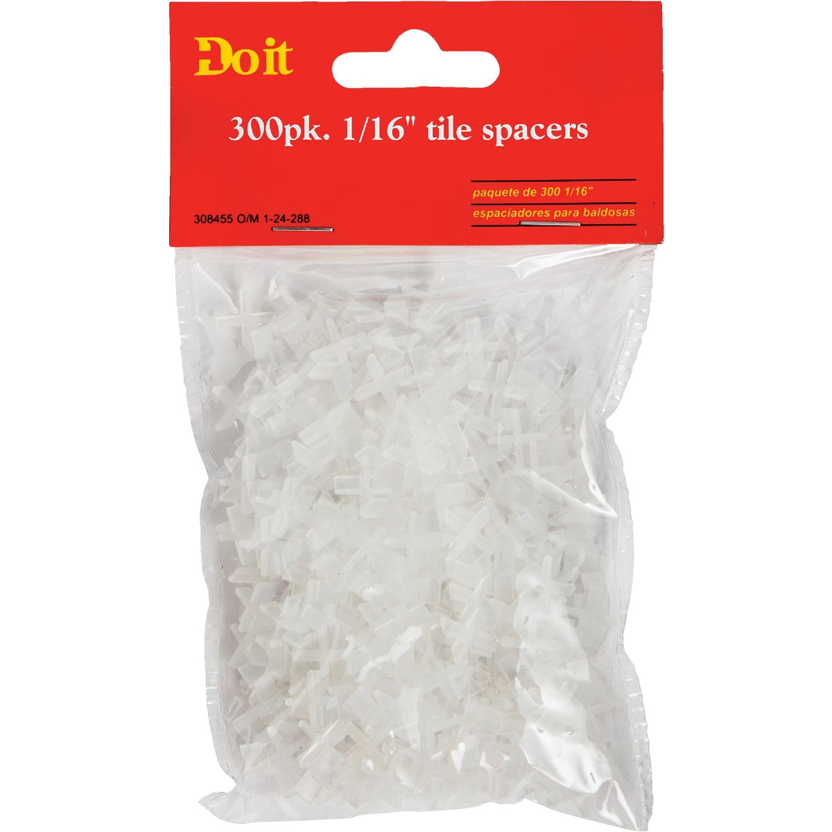 Do it 1/16 In. White Hard Tile Spacers (300-Pack) 308455 - Walmart.com