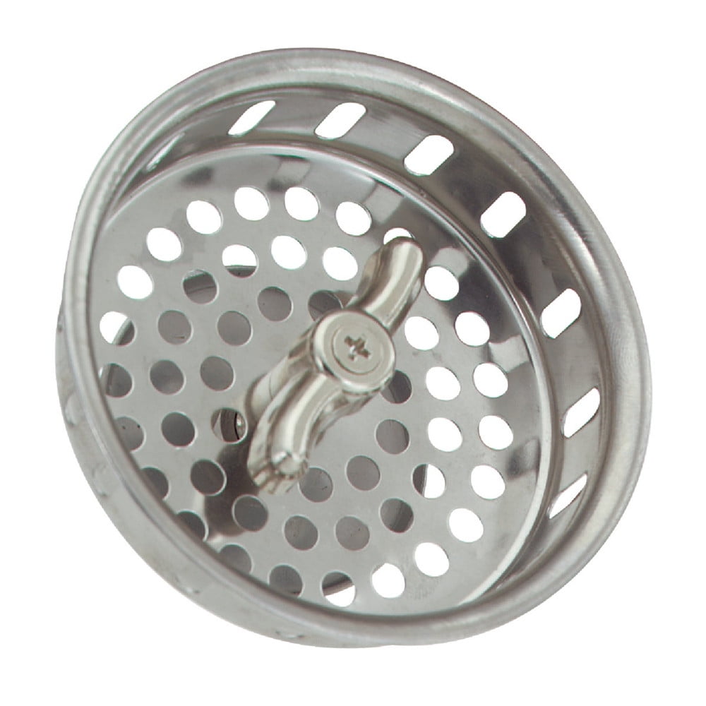 Do it 3-1-2 In. Stainless Steel Twist-Lock Basket Strainer Stopper ...
