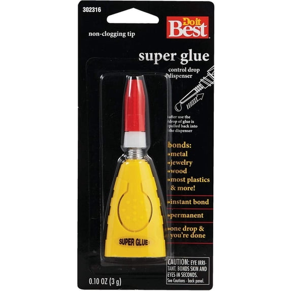 Pacer Technology Super Glue with Flow Control Dropper Dispenser ...