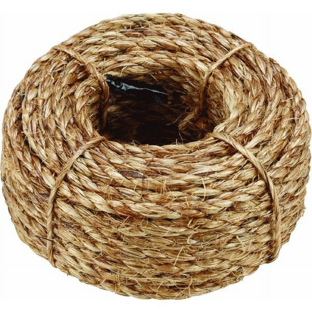 Do it Best 1/4 In. x 50 Ft. Natural Twisted Manila Fiber Packaged Rope ...