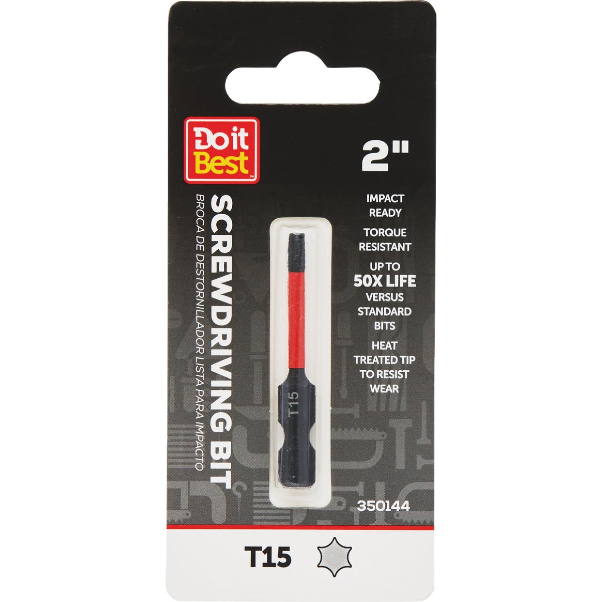 Do it Best 2 In. T15 Torx Impact Ready Screwdriver Bit QJDIB-SC-026 ...