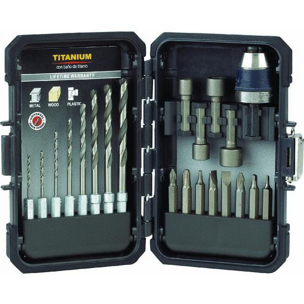 Do it Best Titanium Drill Bit Set (21-Piece) QJDIB-PTASET-006B ...