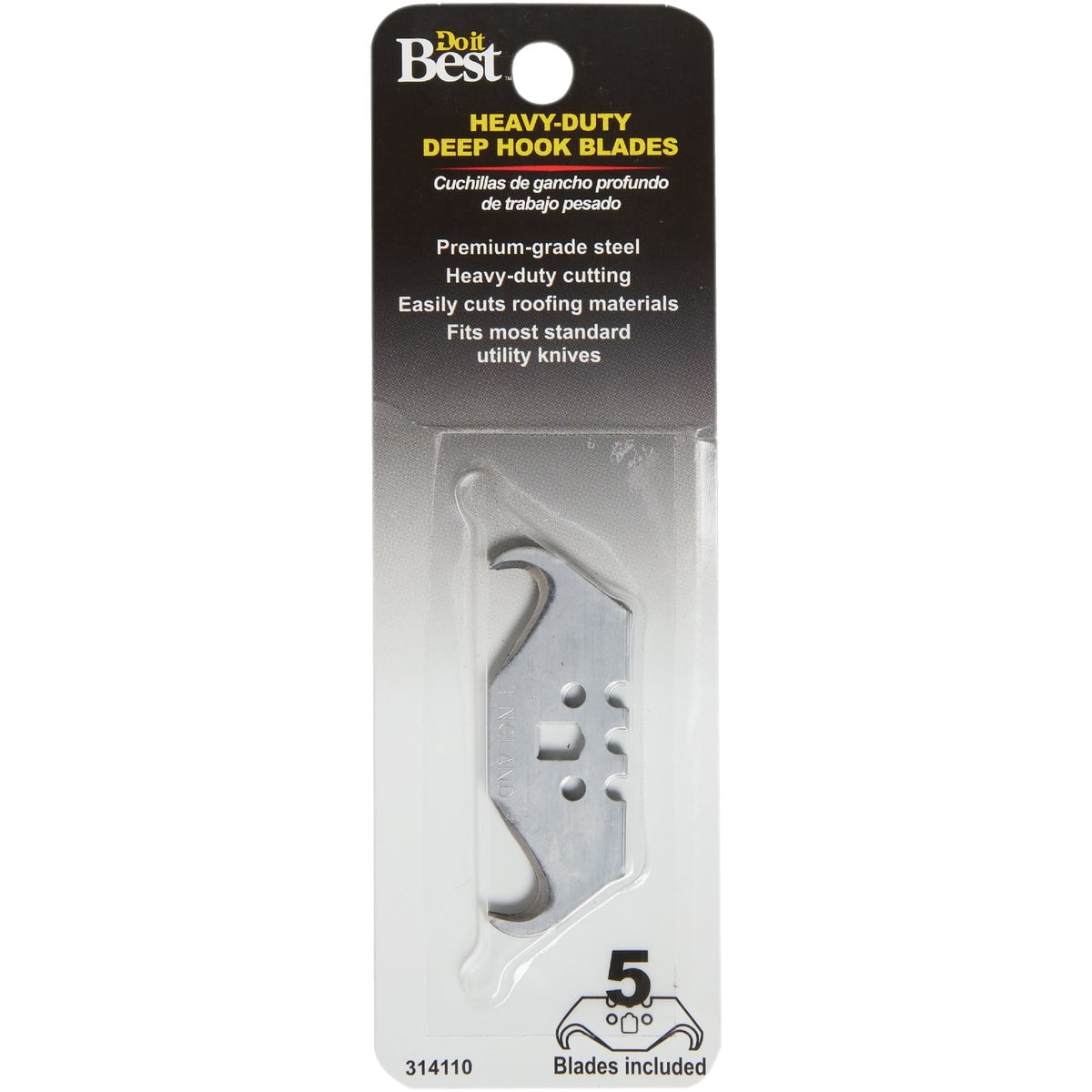 Do it Best 3-Notch Linoleum 2-Ended Deep Hook Blades (5-Count) LKB5-DIB ...
