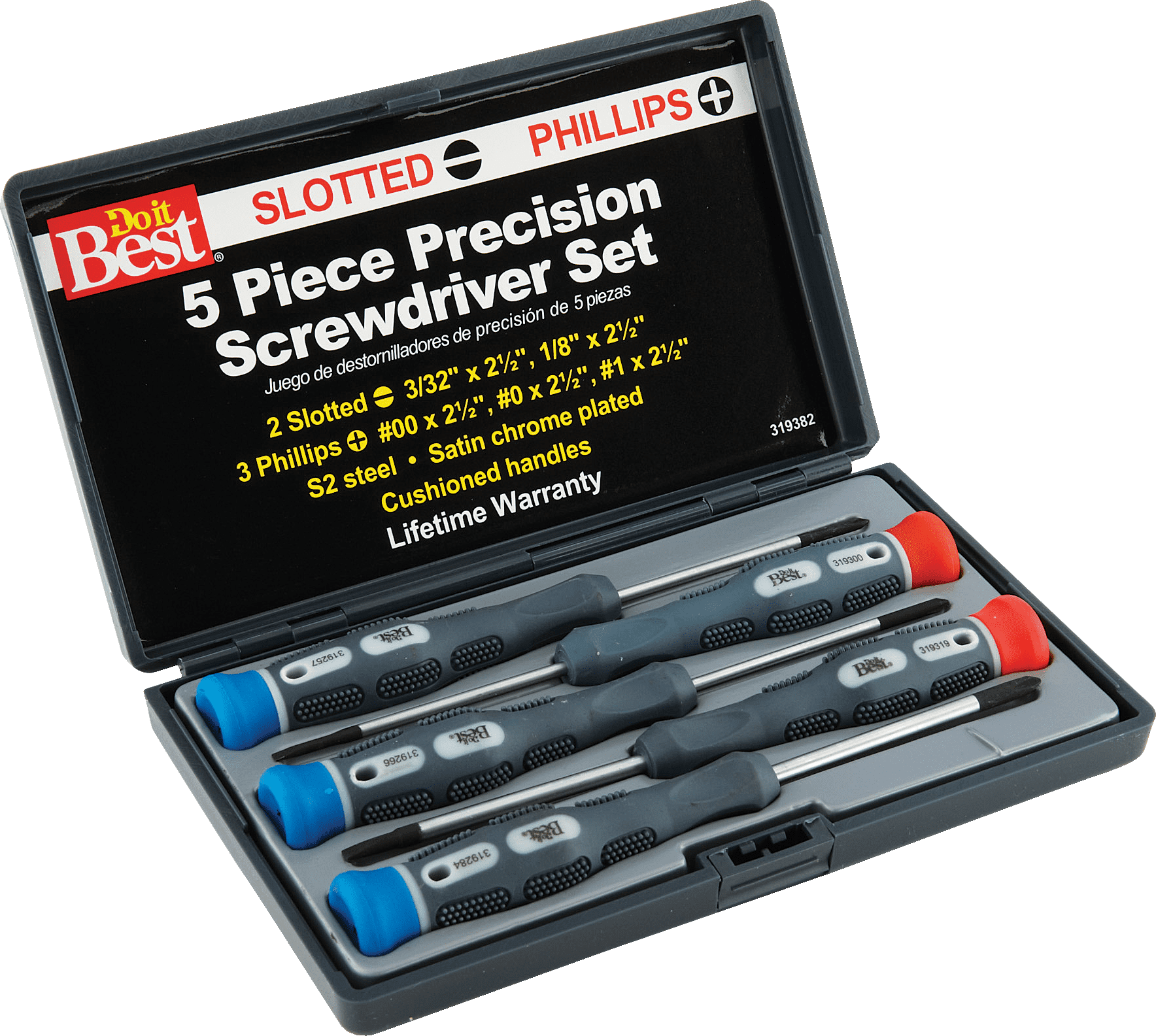 Do it Best 5-Piece Precision Screwdriver Set - Pack of 12 — Heavy-Duty ...
