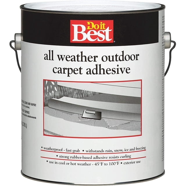 Do it Best All Weather Outdoor Carpet Adhesive - 1 Gallon, Beige ...