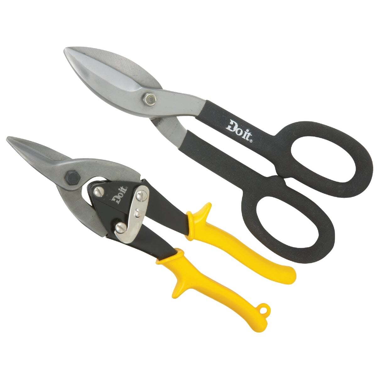 Do it Best Tools Aviation and Tin Snip Set - 2 Piece, Multicolor ...