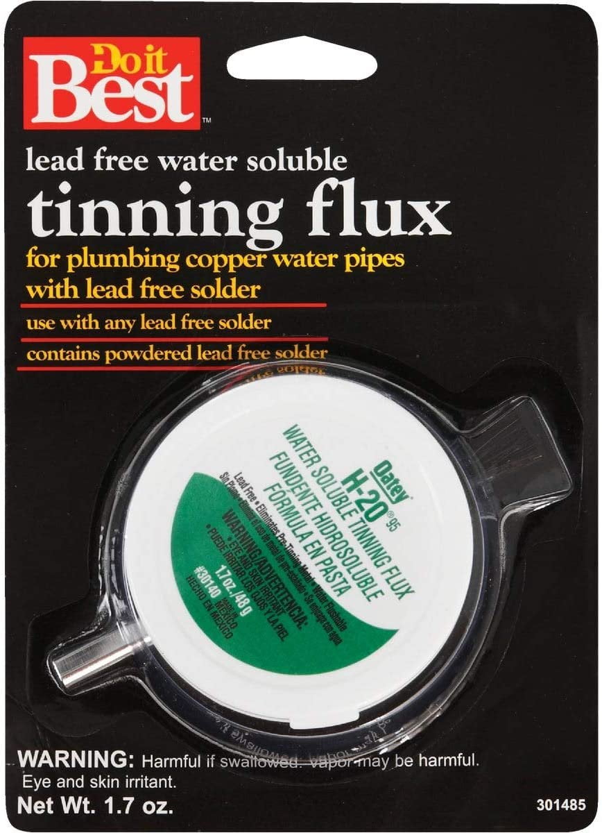 Do it Best H-2095 Water Soluble Tinning Flux, 1.7OZ WATER SOLUBLE FLUX ...
