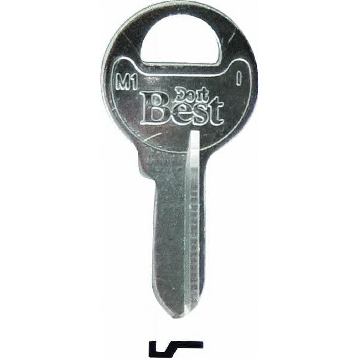 Do it Best Master Nickel Plated Padlock Key, M1 / 1092 DIB (10-Pack ...