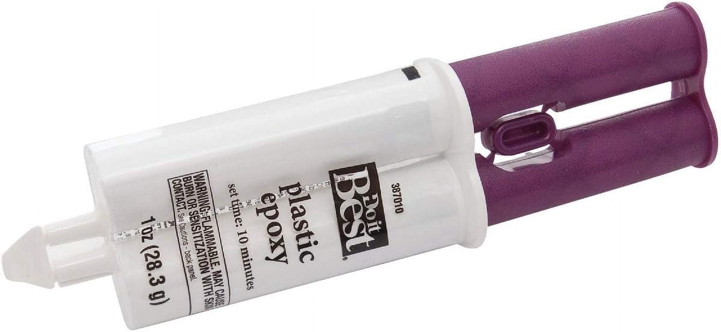 Power Poxy Plastic Epoxy - Strong Bond for Plastic Repair - 1 Oz ...