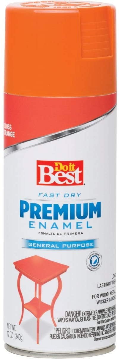 Rust-Oleum Premium Enamel Spray Paint - Durable Enamel Finish - 12 Oz ...