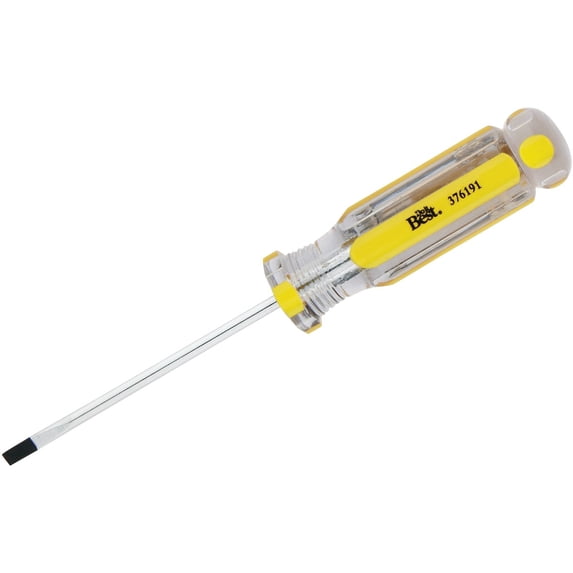 Do it Best Slotted Screwdriver - Single Pack - Walmart.com