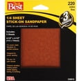Ali Ind. 334014 Do it Best 1/4 Sheet Stick-On Sanding Sheets - Walmart.com