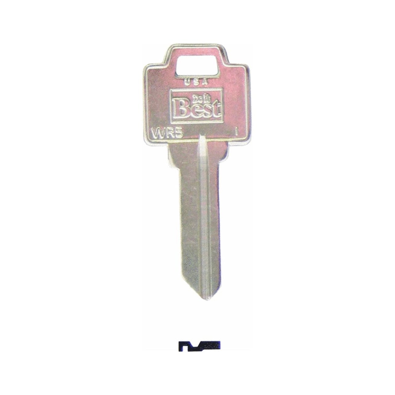 Do it Best Weiser Nickel Plated House Key, WR5 / N1054WB DIB (10-Pack ...