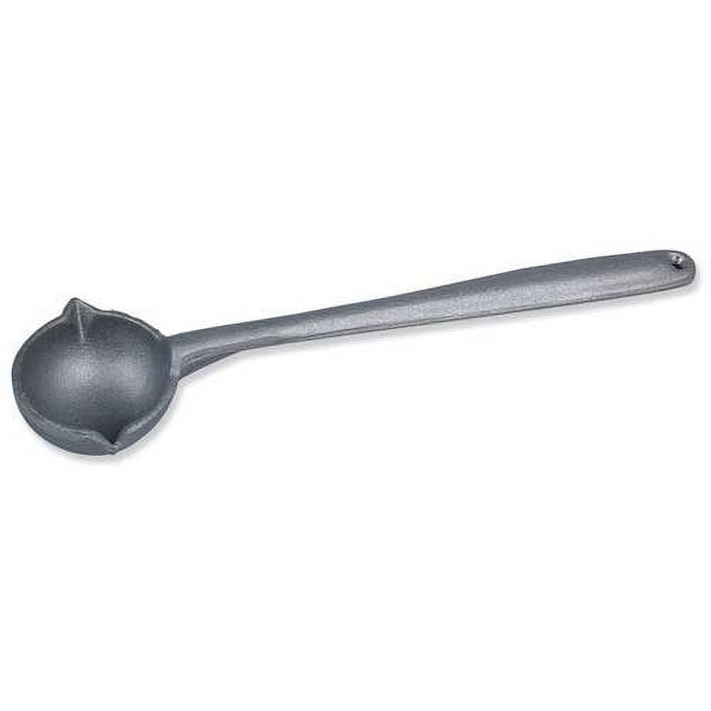DOIT Cast Iron Ladle, 3-Inch and 2.5-Inch Cup for Lead Pouring, Sinkers ...