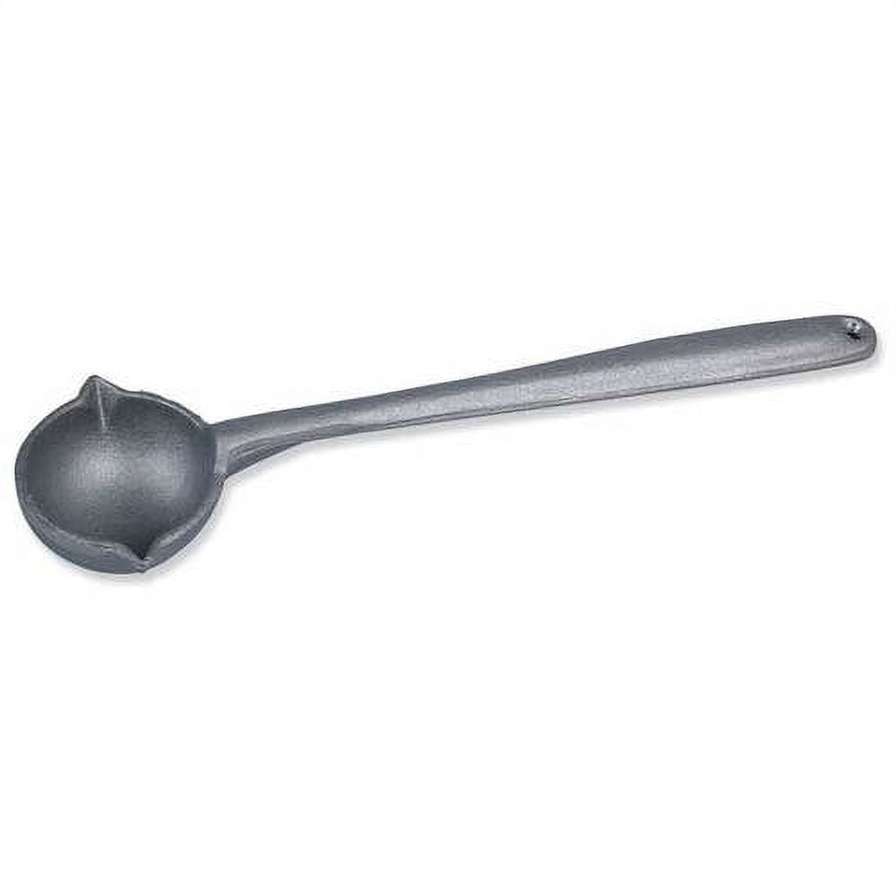 DOIT Cast Iron Ladle, 3-inch and 2.5-inch Cup, Lead Pouring for Molds ...