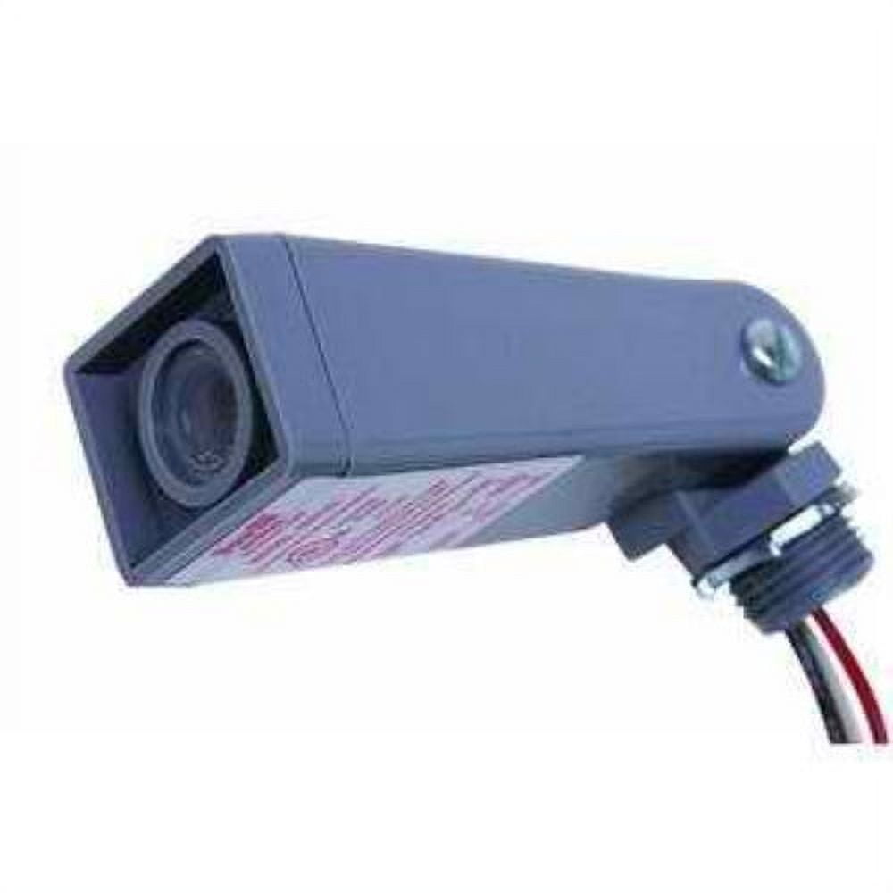 Do it Hard Wire Gray Heavy-Duty Swivel Base Photocell Lamp Control ...