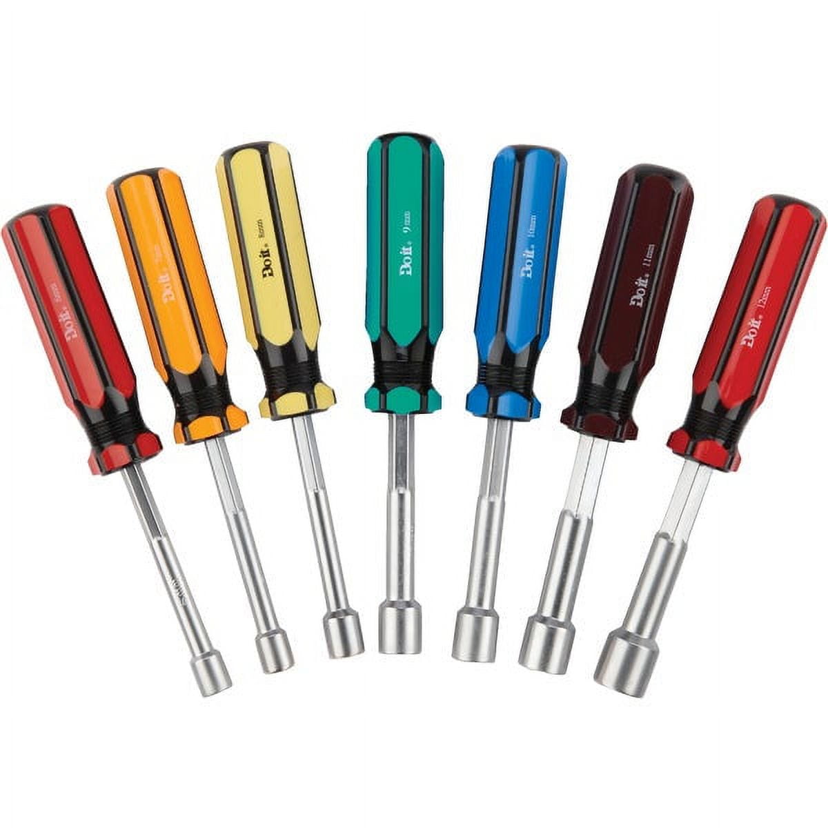 Do it Metric 3 In. Solid Shaft Nut Driver Set, 7-Piece - Walmart.com
