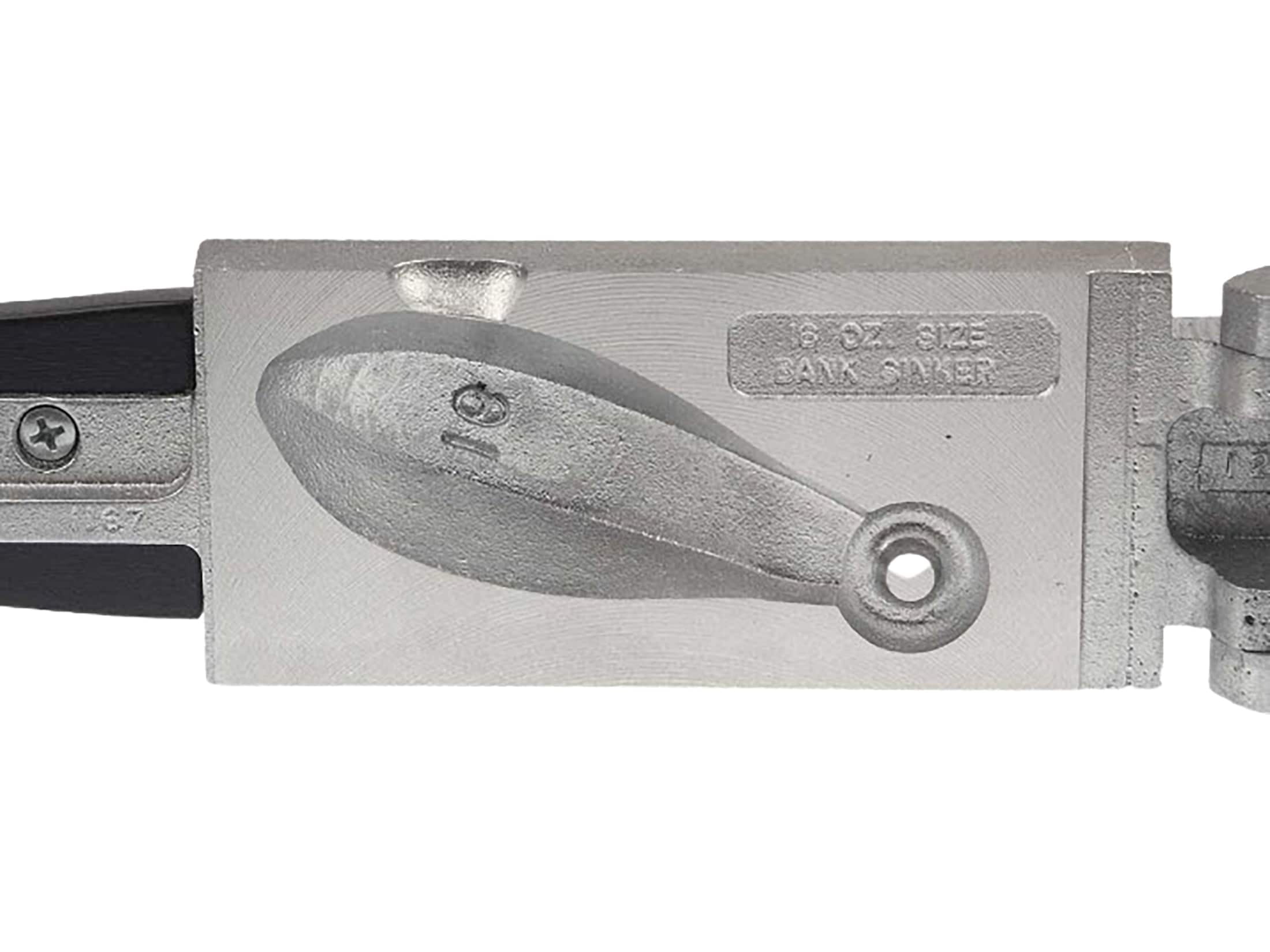 DO-IT Precision Lead Weight Bank Sinker Mold, Size 16 OZ, BK-1-16 ...