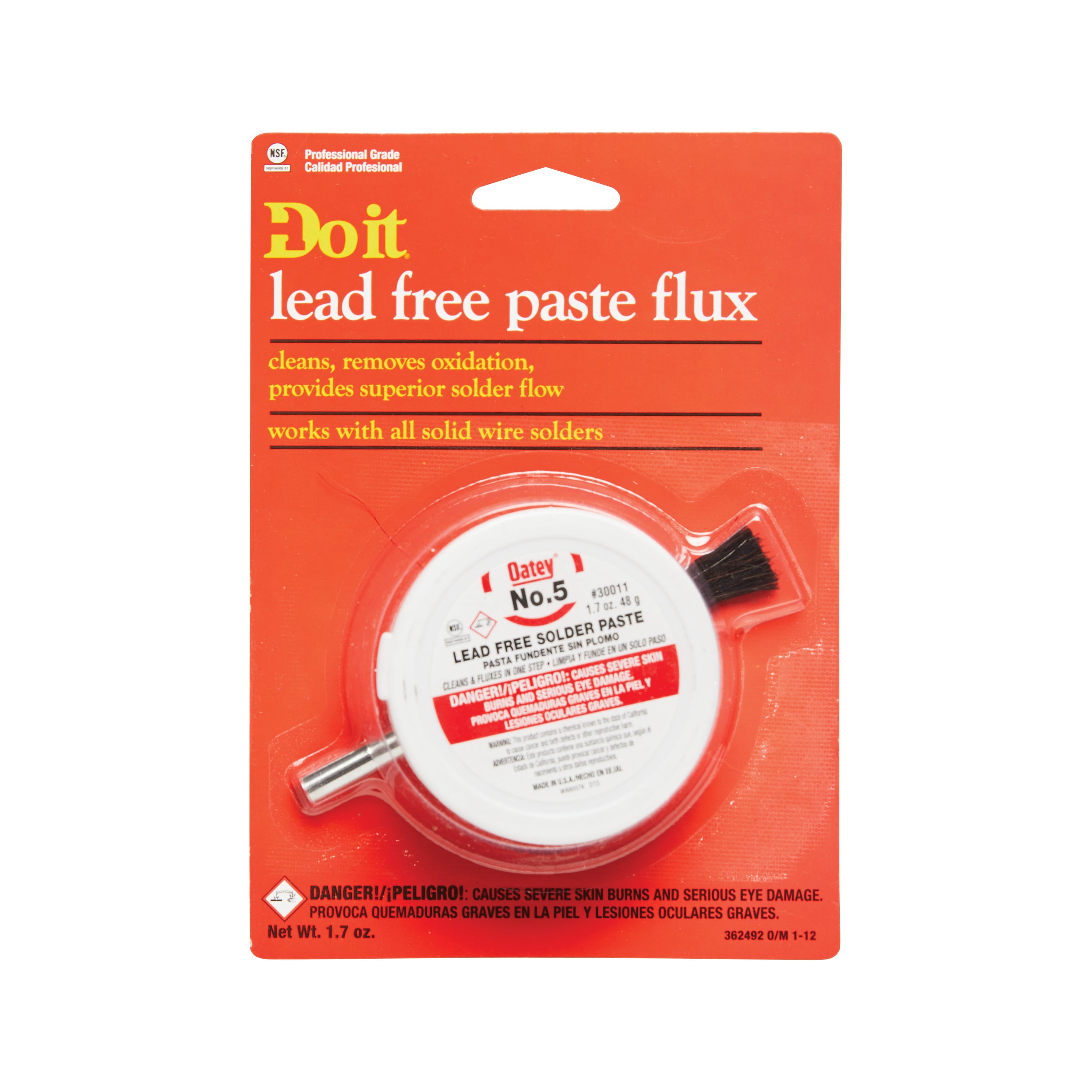Do it No. 5 Lead-Free Soldering Flux - Single Pack - Walmart.com